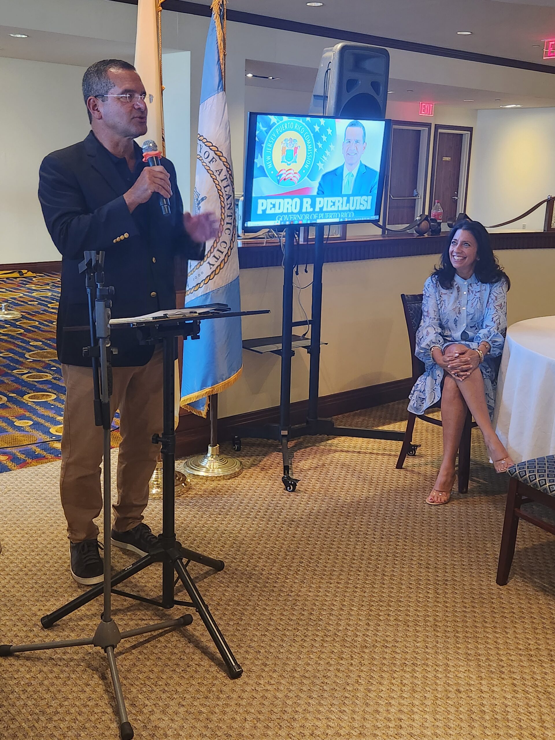 Puerto Rico Gov. Pedro Pierluisi Gets Rock Star Welcome in Atlantic ...