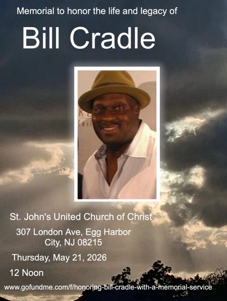 Memorial for late Atlantic City Media Leader Bill Cradle Set for May 21 ...