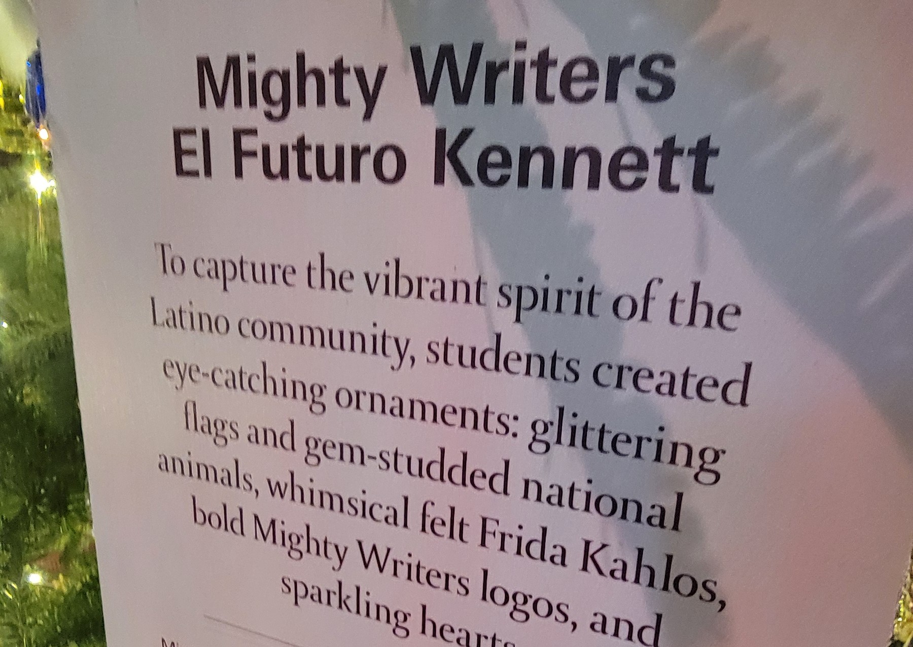 Christmas tree - Front Runner New Jersey