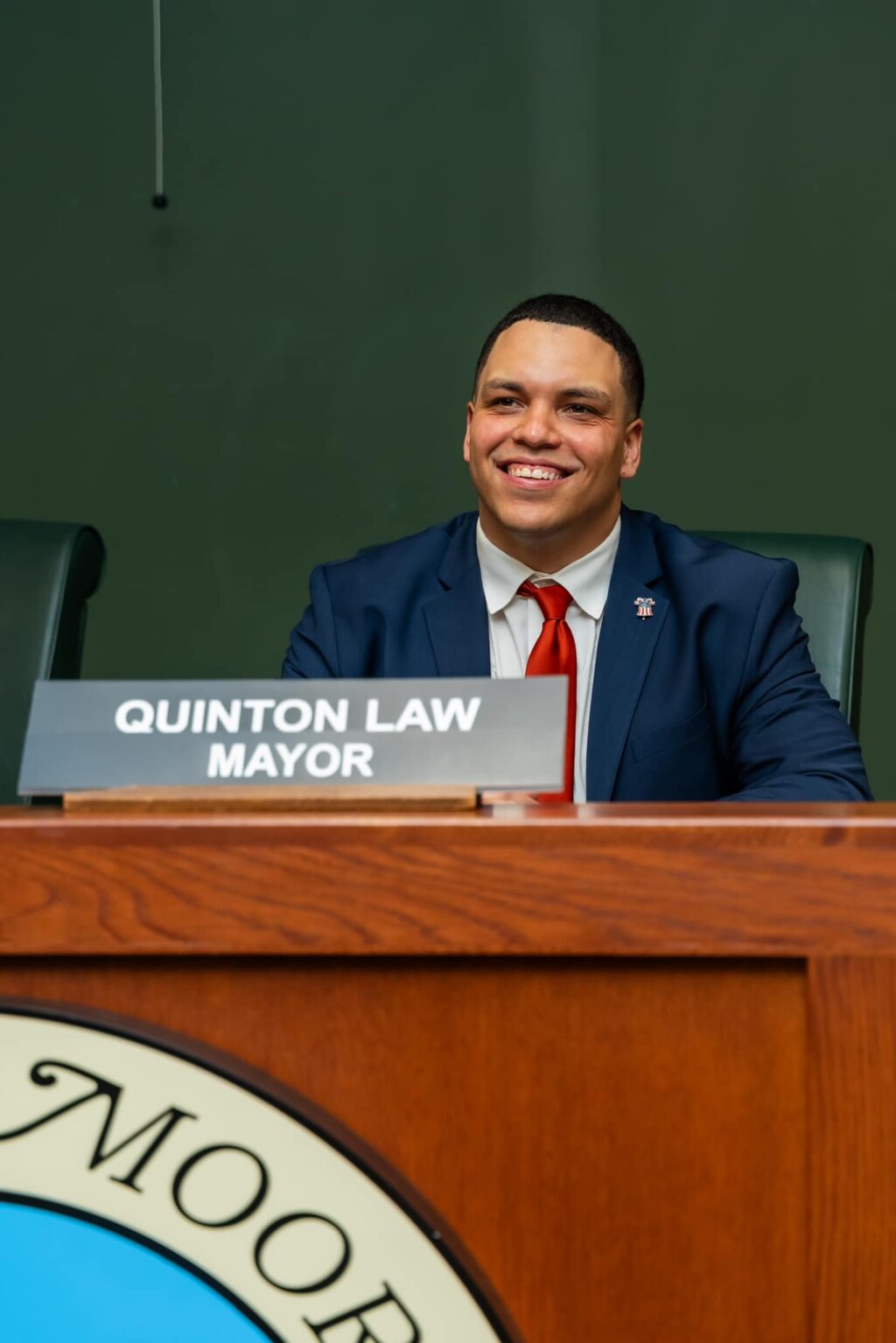 Quinton Law Becomes 1st Black Mayor in History of Moorestown - Front ...